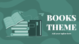 Books Presentation Theme for PowerPoint and Google Slides - PPT Slides