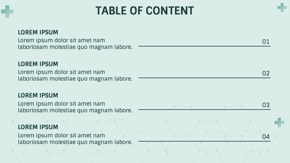 Free Patient Case Study Presentation for Google Slides and PowerPoint