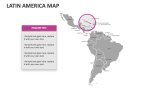 Latin America Map for Google Slides and PowerPoint - PPT Slides
