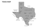 Texas Map for Google Slides and PowerPoint - PPT Slides