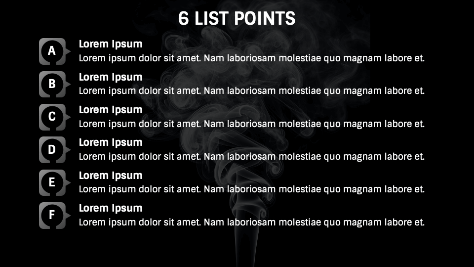 Free Smoky Background Presentation Theme for Google Slides and PowerPoint