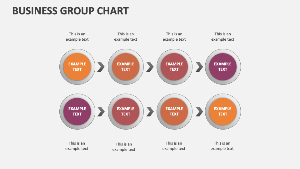 Business Group Chart Template for PowerPoint and Google Slides - PPT Slides