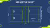 Free Badminton Presentation Theme for Google Slides and PowerPoint