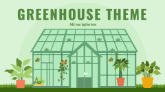 Greenhouse Presentation Theme for PowerPoint and Google Slides - PPT Slides