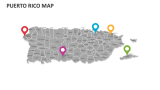 Puerto Rico Map for Google Slides and PowerPoint - PPT Slides