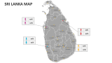 Sri Lanka Map for Google Slides and PowerPoint - PPT Slides