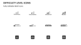 Difficulty Level Icons for Google Slides and PowerPoint