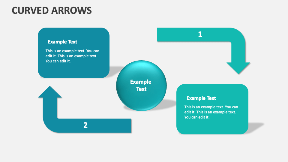 Curved Arrows Template for PowerPoint and Google Slides - PPT Slides