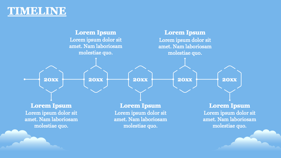 Free Sky Presentation Theme for PowerPoint and Google Slides - PPT Slides