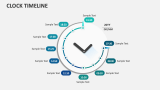 Clock Timeline PowerPoint and Google Slides Template - PPT Slides