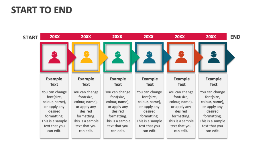 Start to End Template for PowerPoint and Google Slides - PPT Slides