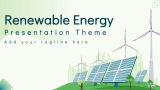 Free Renewable Energy Presentation Theme for Google Slides and PowerPoint