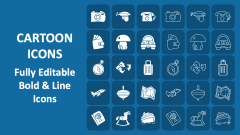 Cartoon Icons for PowerPoint and Google Slides - PPT Slides