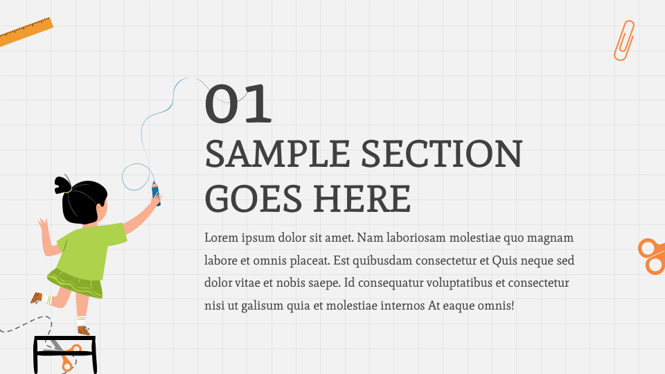 Free School Assignments Presentation Theme for Google Slides and PowerPoint