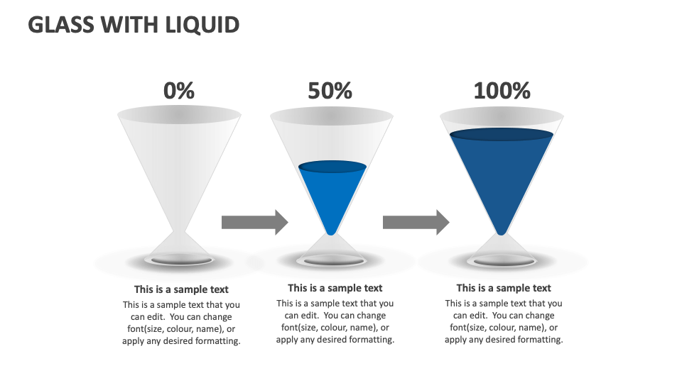 Glass with Liquid Template for PowerPoint and Google Slides - PPT Slides