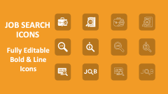 Job Search Icons for PowerPoint and Google Slides - PPT Slides