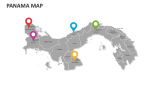 Panama Map for Google Slides and PowerPoint - PPT Slides
