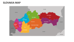 Slovakia Map for Google Slides and PowerPoint - PPT Slides