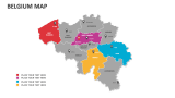 Belgium Map for Google Slides and PowerPoint - PPT Slides
