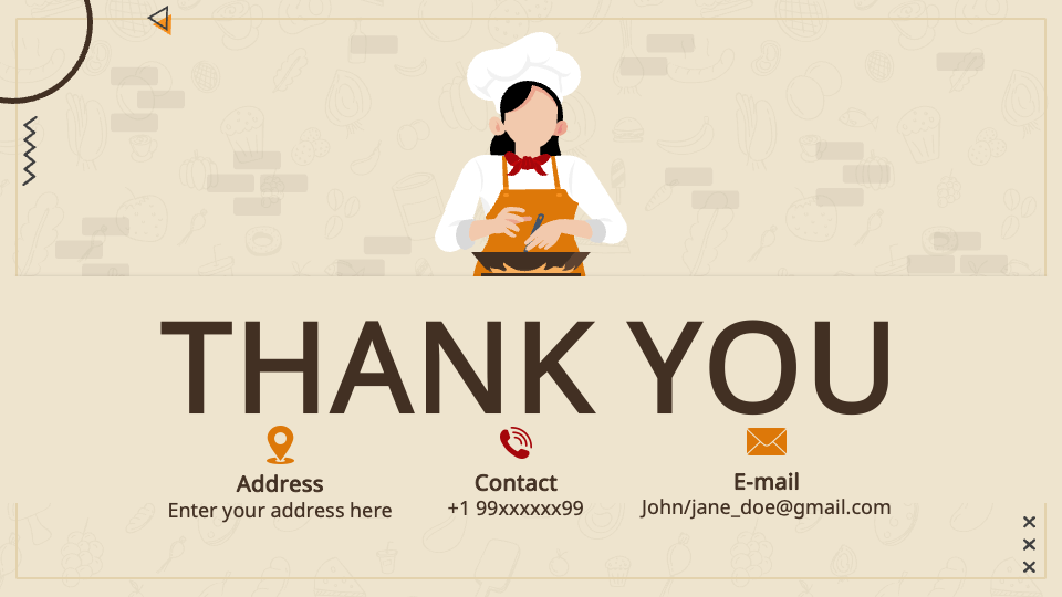 Free Cooking Workshop Presentation for Google Slides and PowerPoint