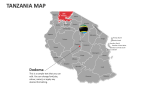 Tanzania Map for Google Slides and PowerPoint - PPT Slides