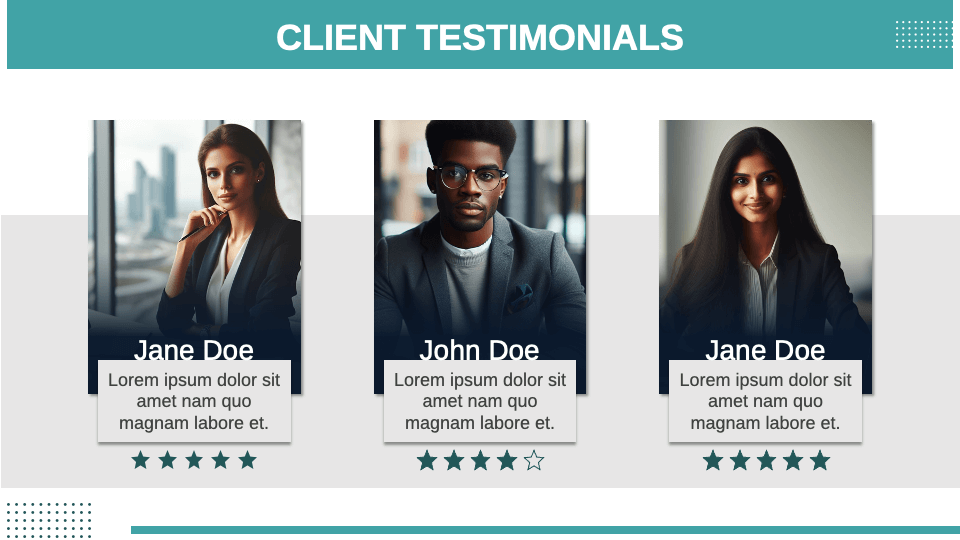 Insurance Company Pitch Deck for Google Slides and PowerPoint - PPT Slides