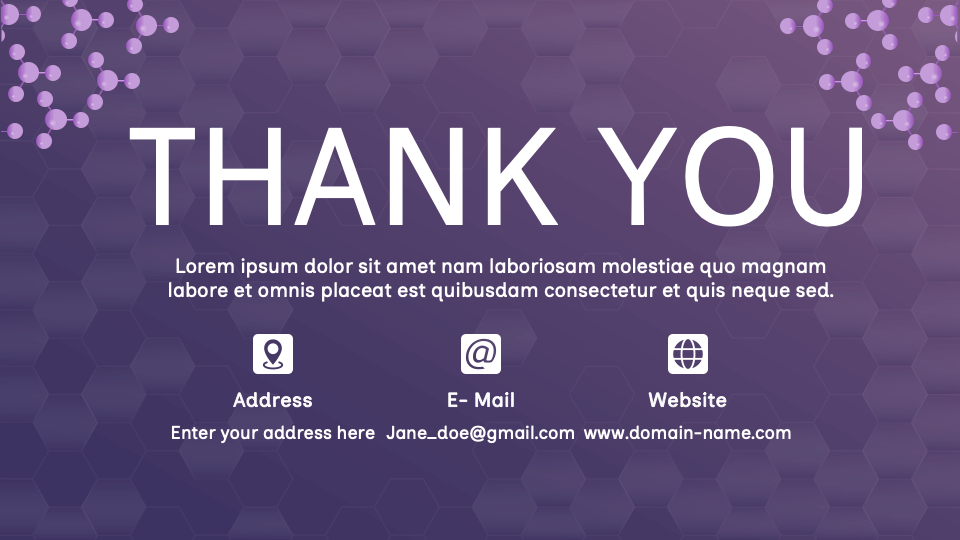 Free Science Background Presentation for Google Slides and PowerPoint