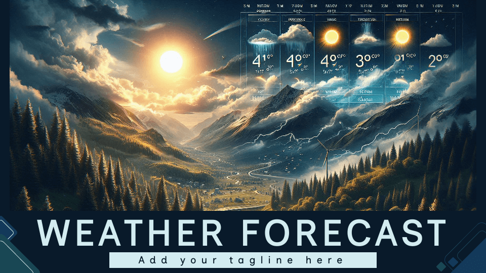 Free Weather Forecast Slides for Google Slides and PowerPoint