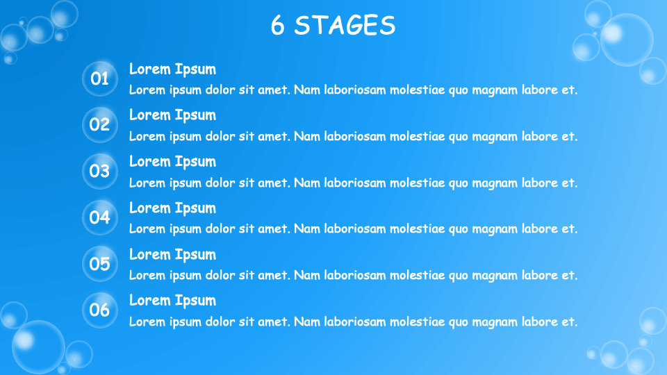 Creative Bubble Presentation Theme for PowerPoint and Google Slides ...