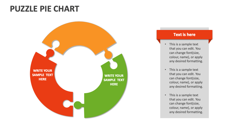 Puzzle Pie Chart Template for PowerPoint and Google Slides - PPT Slides