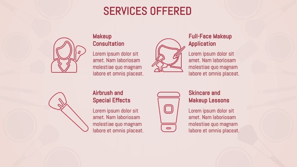 Makeup Artist Business Plan PowerPoint and Google Slides Template - PPT ...