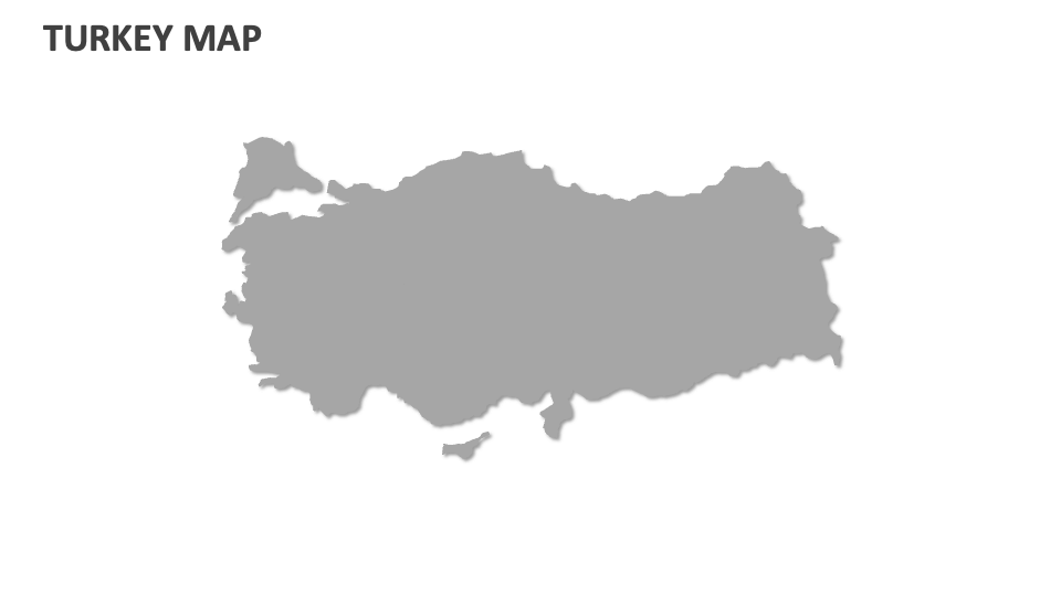 Turkey Map for Google Slides and PowerPoint - PPT Slides