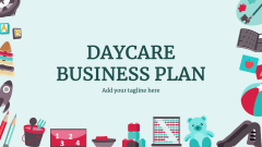 Daycare Business Plan PowerPoint and Google Slides Template - PPT Slides