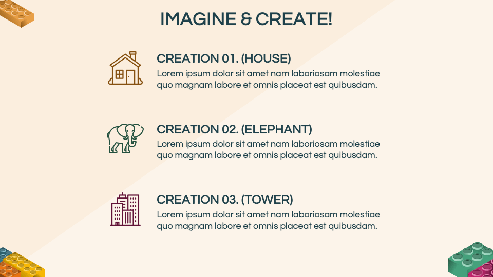 Free - Building Blocks Presentation Theme for Google Slides and ...
