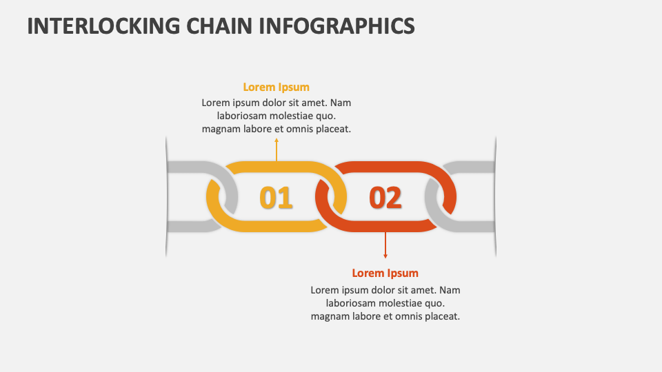 Interlocking Chain Infographics for Google Slides and PowerPoint - PPT ...