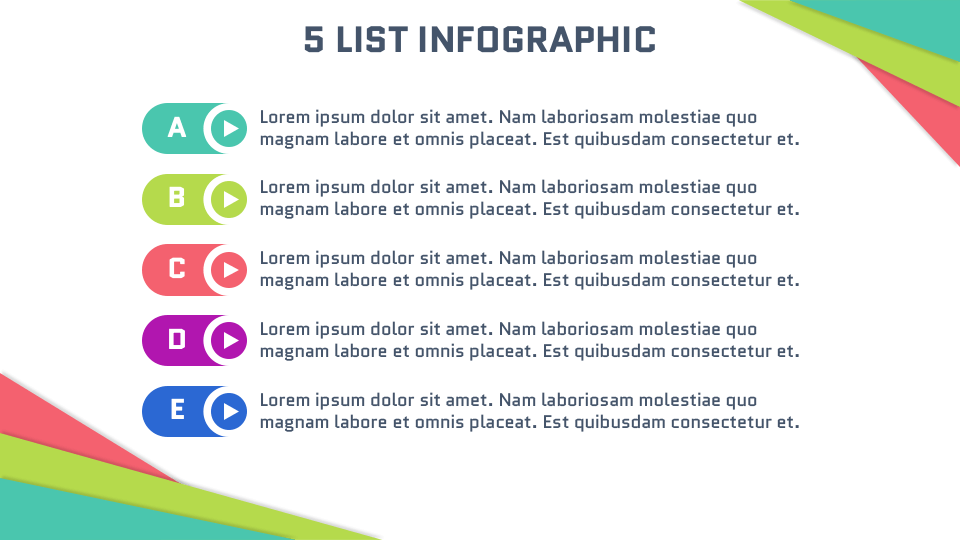 Free Geometric Papercut Presentation Theme for Google Slides and PowerPoint