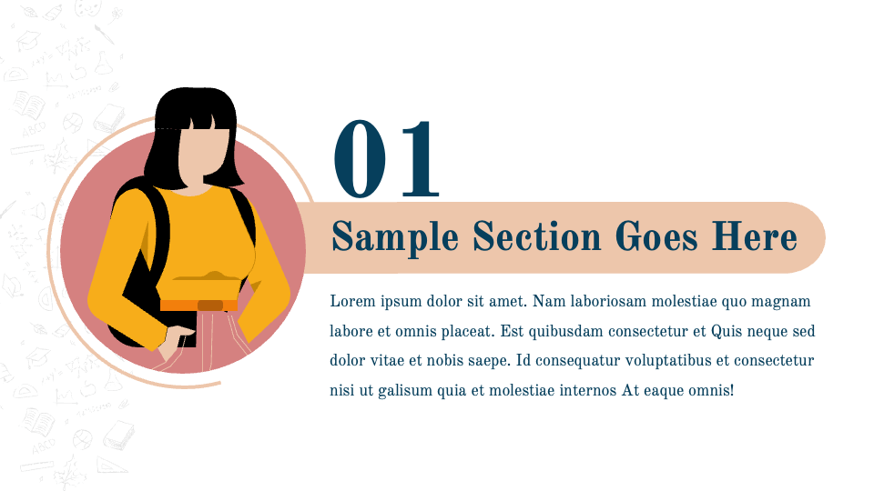 Free College Theme for Google Slides and PowerPoint