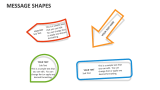 Message Shapes Template for PowerPoint and Google Slides - PPT Slides