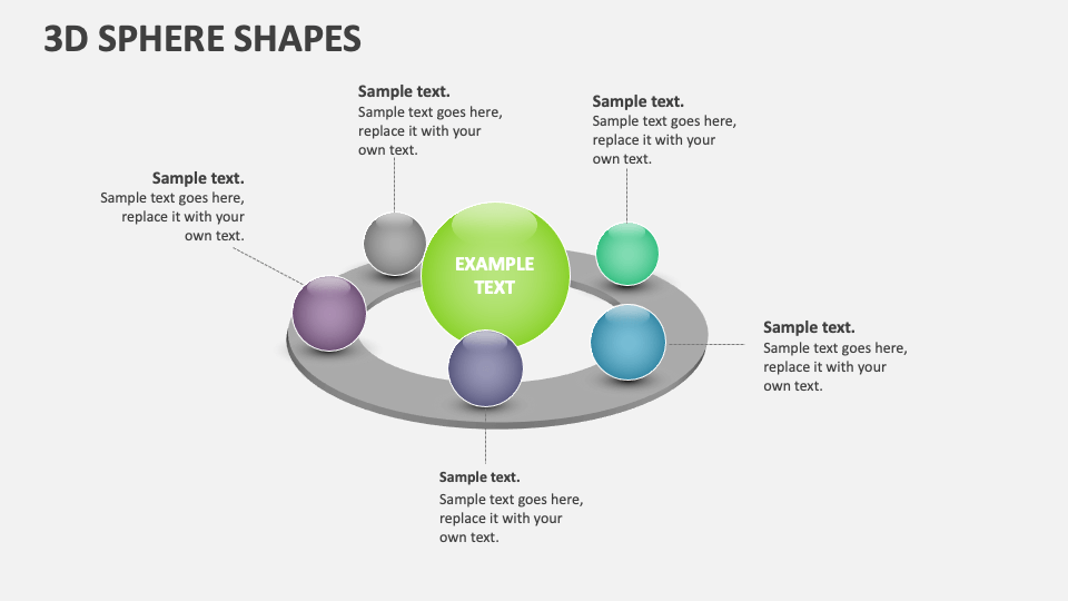 3D Sphere Shapes Template for PowerPoint and Google Slides - PPT Slides