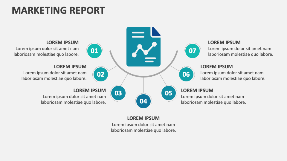 Marketing Report Template for PowerPoint and Google Slides - PPT Slides