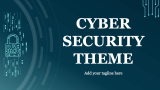 Cyber Security Theme for PowerPoint and Google Slides - PPT Slides