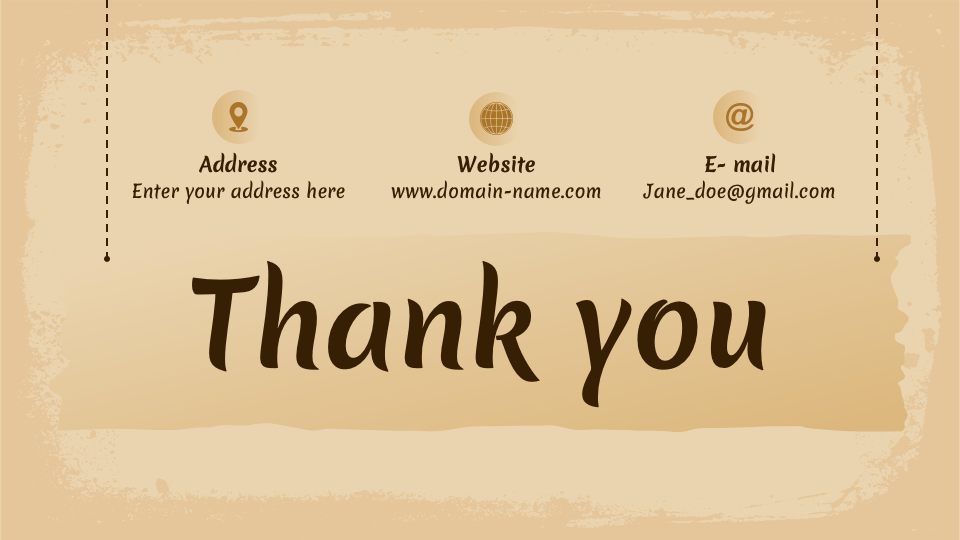 Vintage Paper Presentation Theme for PowerPoint and Google Slides - PPT ...