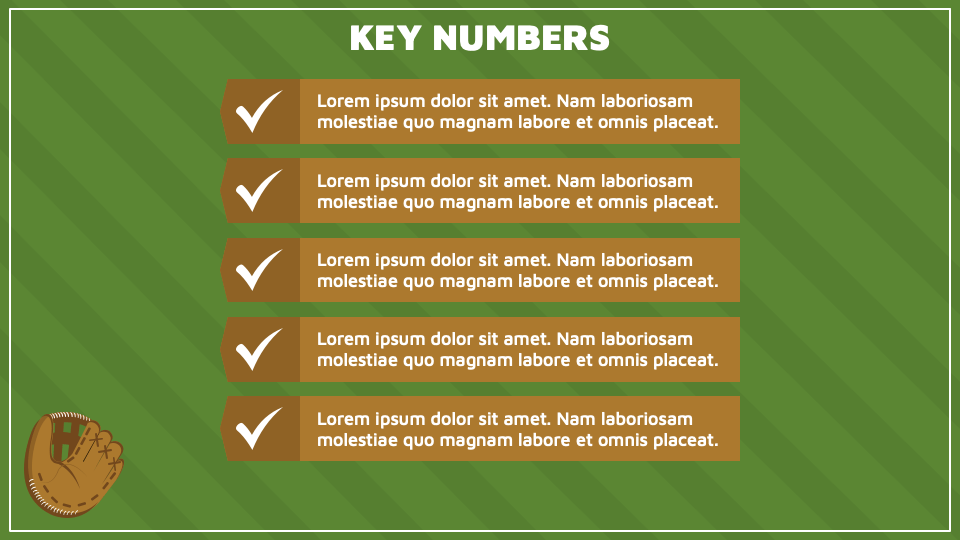 Free Baseball Presentation Theme for Google Slides and PowerPoint