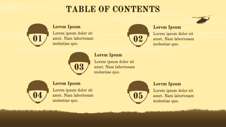 World War Presentation Theme for PowerPoint and Google Slides - PPT Slides