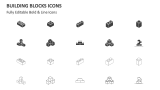 Building Blocks Icons for Google Slides and PowerPoint