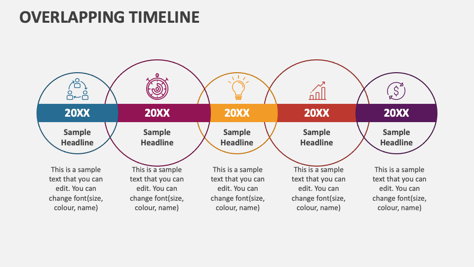 Overlapping Timeline PowerPoint and Google Slides Template - PPT Slides Overlapping Timeline PowerPoint and Google Slides Template - PPT Slides