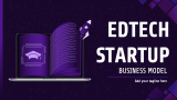 EdTech Startup Business Model Template for Google Slides and PowerPoint