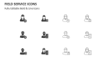 Field Service Icons for Google Slides and PowerPoint