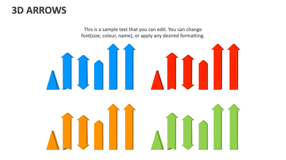 3D Arrows Template for PowerPoint and Google Slides - PPT Slides