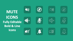 Mute Icons for Google Slides and PowerPoint